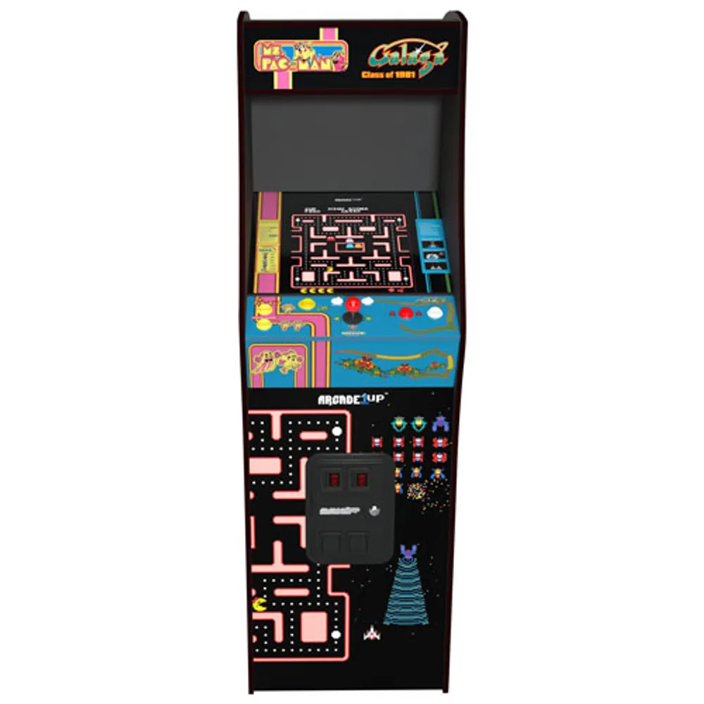 ARCADE1UP Ms. Pac-Man Arcade1Up Class of '81 Deluxe Arcade Machine ...