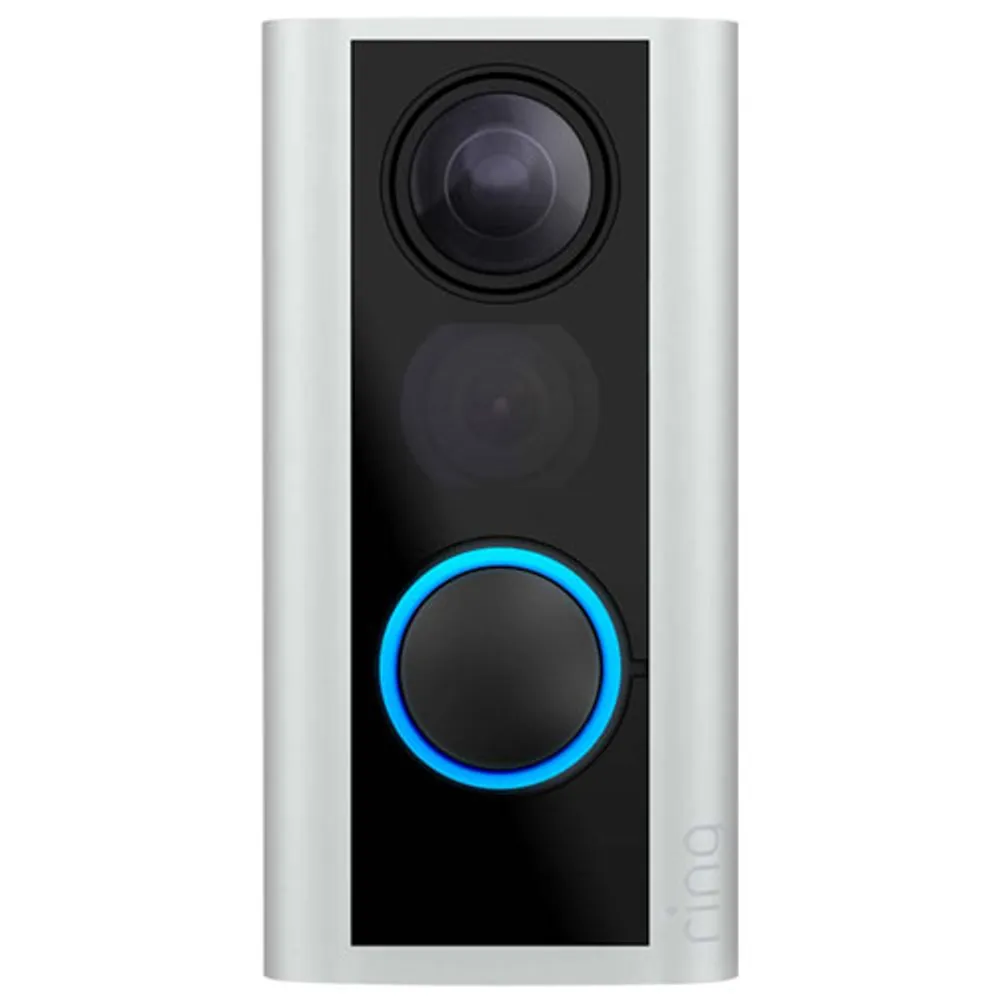 Ring video doorbell satin nickel store