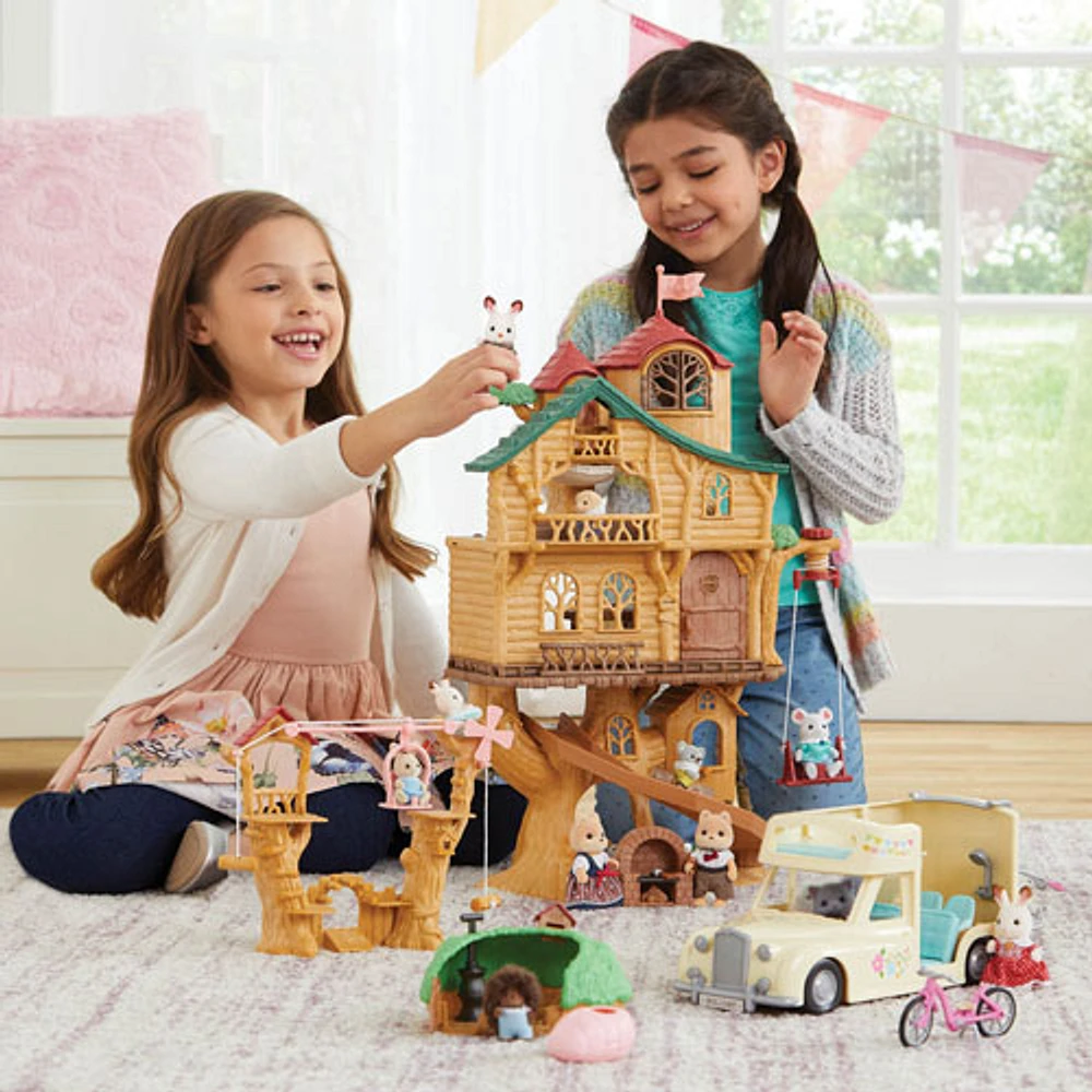 Calico critters lakeside lodge gift set store