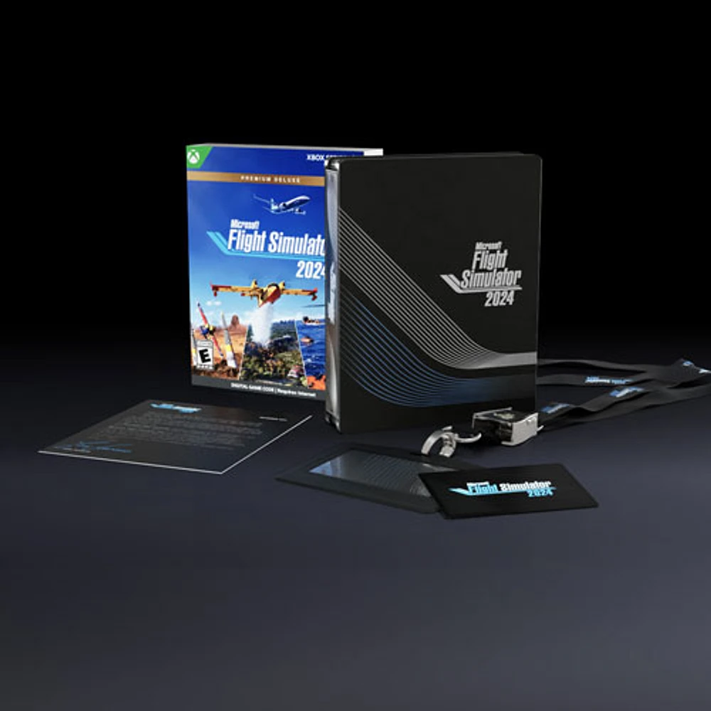 XBOX Microsoft Flight Simulator 2024 Premium Deluxe SteelBook Edition ...