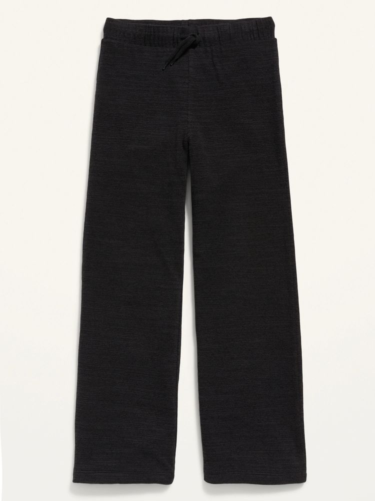 Old Navy Cozy Plush High-Waisted Wide-Leg Sweatpants for Girls | Mall ...