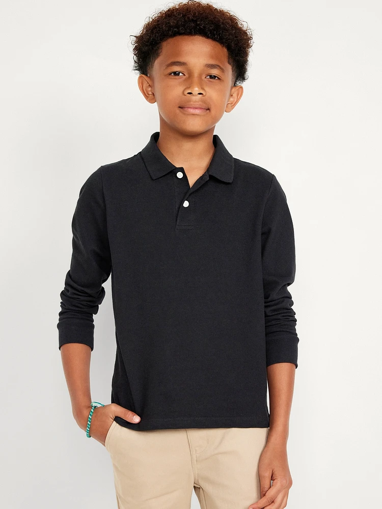 Old Navy School Uniform Long-Sleeve Polo Shirt for Boys | Mall of America®