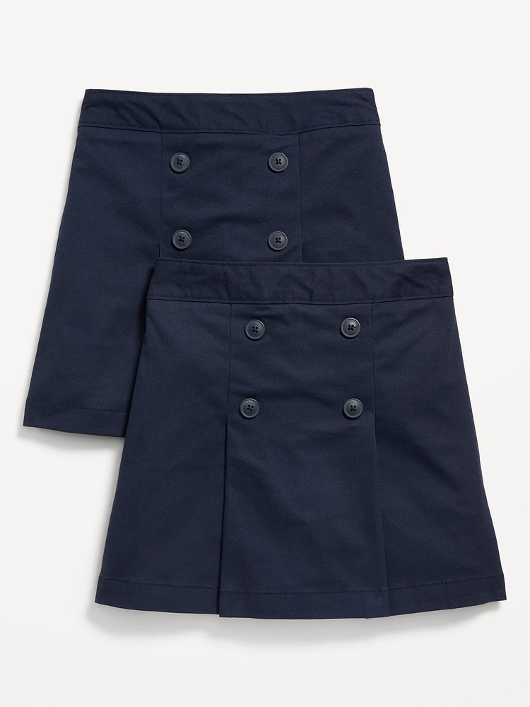 Old Navy School Uniform Pleated Skort 2-Pack for Girls | Mall of America®
