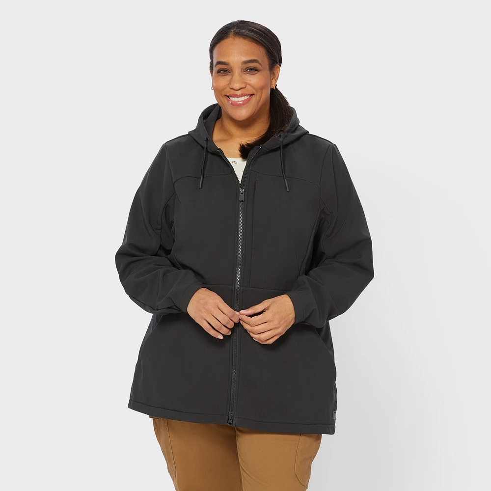 Duluth Trading Co. Women's Plus Nor'Wester Soft Shell Coat ...