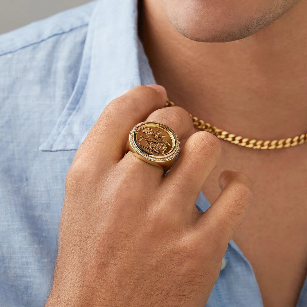 Michael hill coin ring store