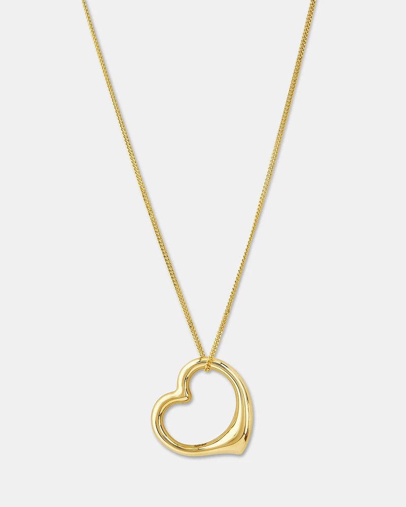 Michael hill gold heart necklace store