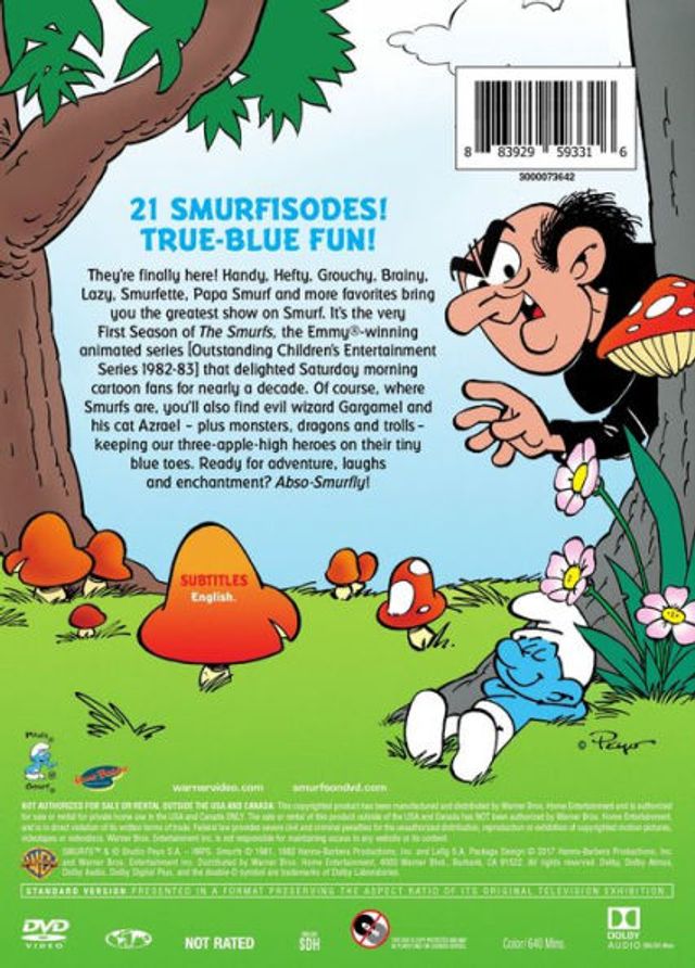Barnes and Noble The Smurfs: The Complete First Season [2 Discs ...