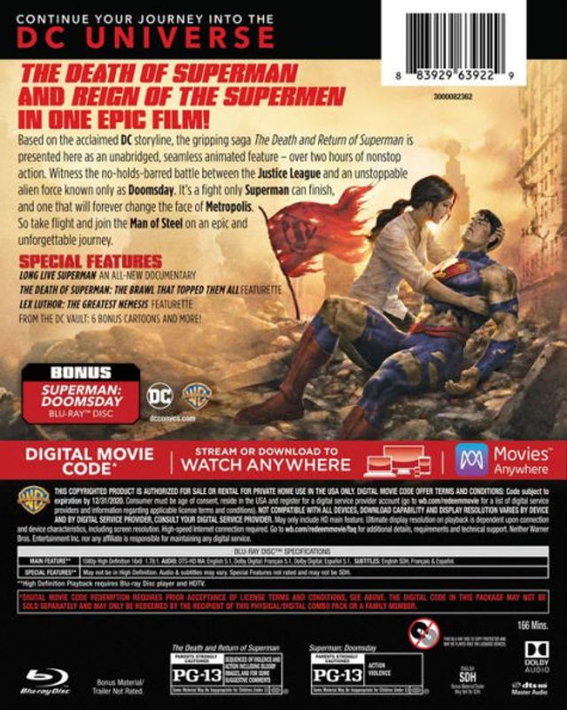The Death And Return Of Superman Movie