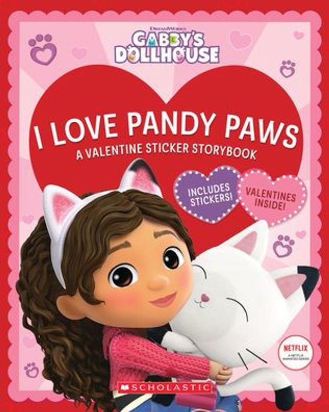 Barnes & Noble I Love Pandy Paws: A Valentine Sticker Storybook (Gabby ...