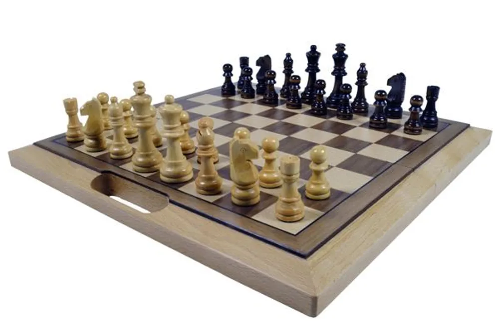 Mind Games Wooden Oak Chess Set | Coquitlam Centre