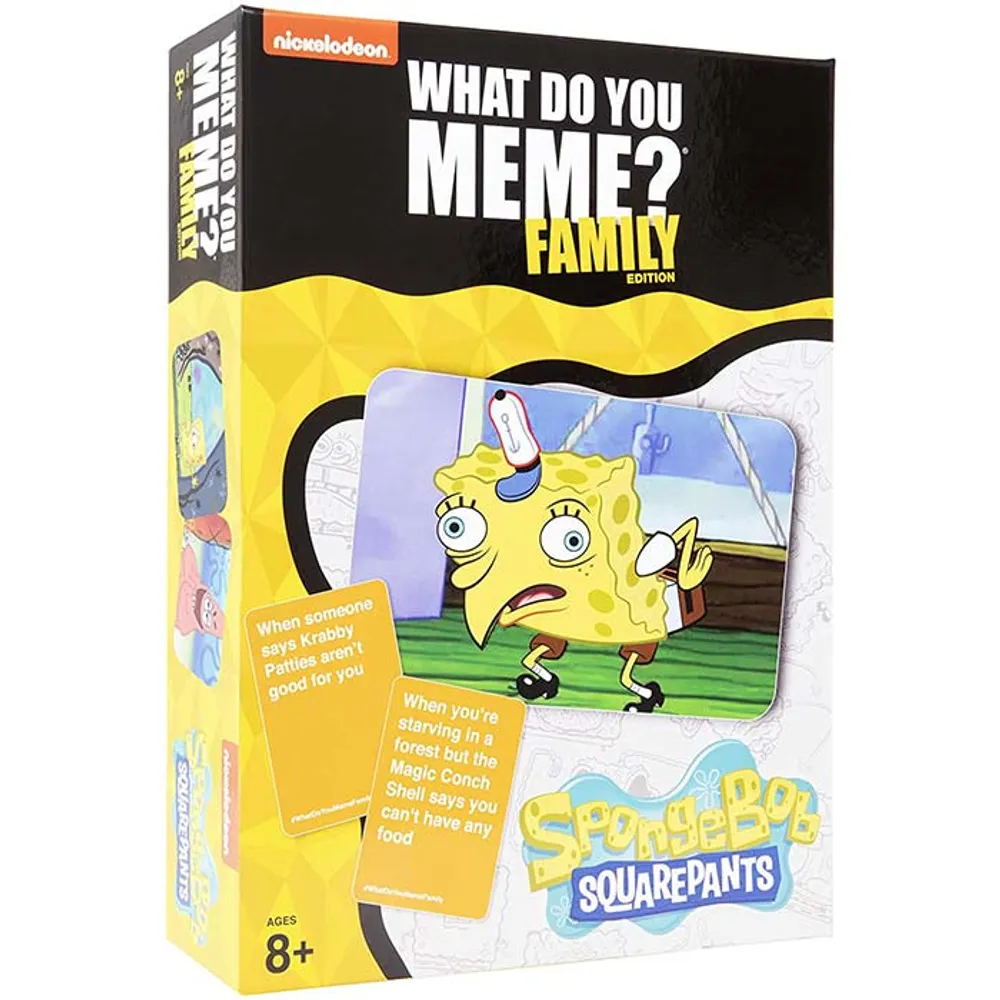 Mind Games What Do You Meme? - Spongebob Squarepants Expansion ...