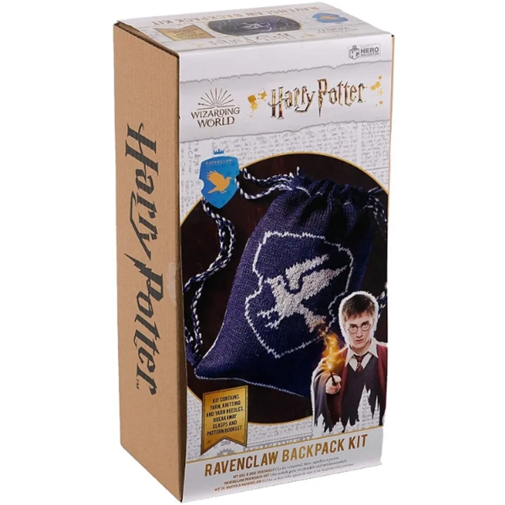 Mind Games Hogwarts Ravenclaw Reversible Backpack Knitting Kit ...