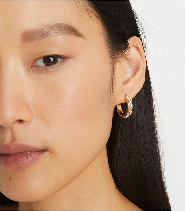 Miller stud huggie earring store