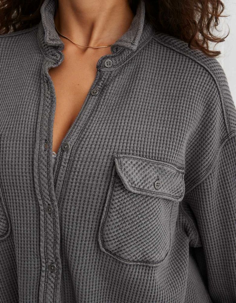 Aerie LumberJane Waffle Shirt | Mall of America®