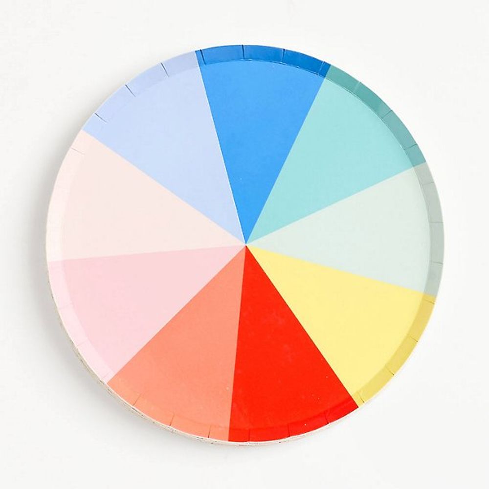 Paper Plate Color Wheel