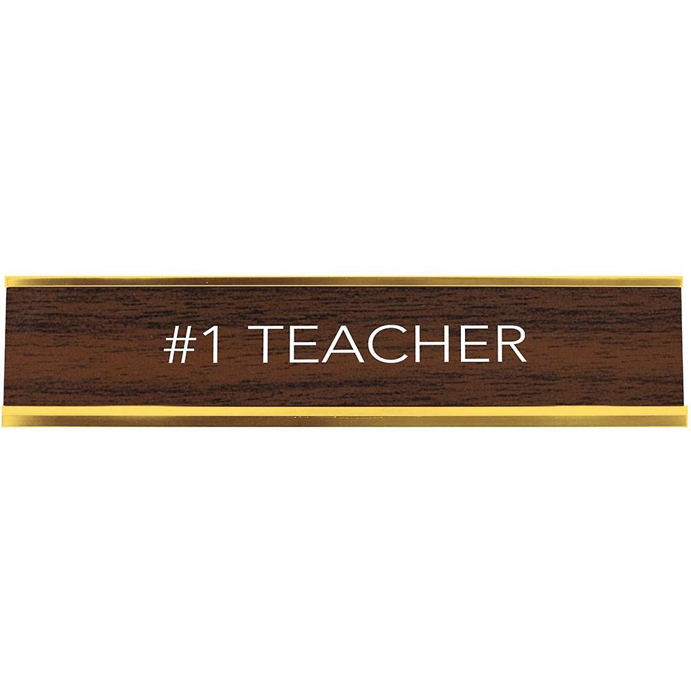 Paper Source #1 Teacher Desk Sign | Bethesda Row