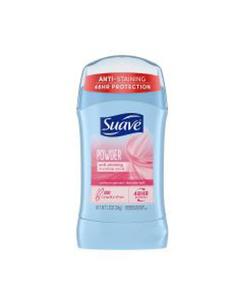 Suave Antiperspirant & Deodorant Stick, Powder, 1.2 oz | Hamilton Place