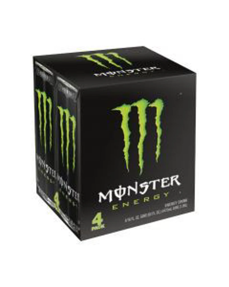 Monster Energy Green, Original, 16 fl oz, 4 Pack | Hamilton Place
