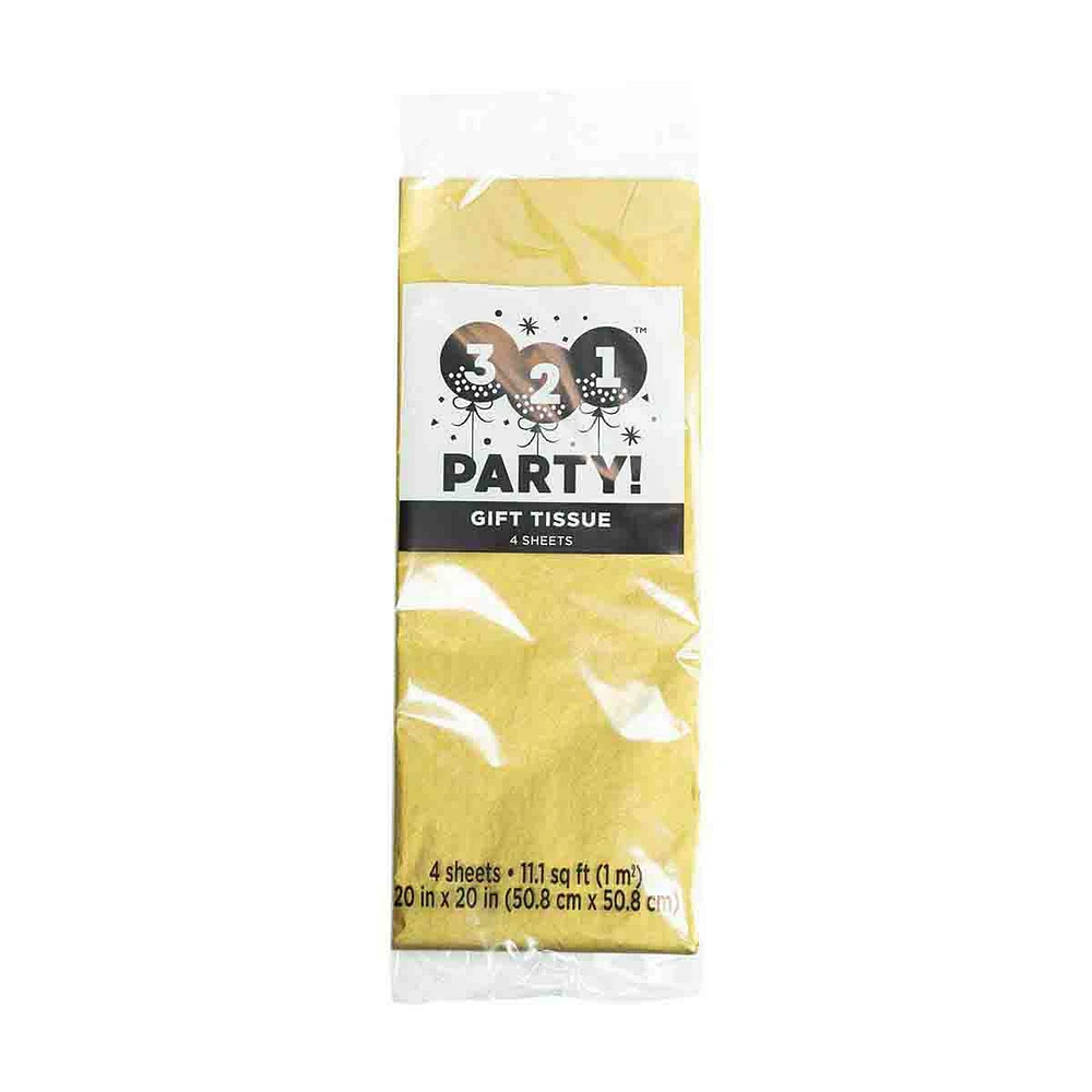 321 Party! Birthday Tissue Paper, 5 sheets | Hamilton Place