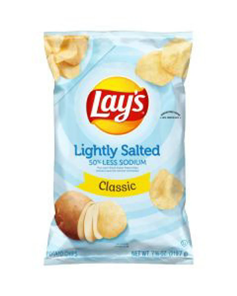 Lays Lay's Classic Potato Chips Lightly Salted, 7.75 oz | Hamilton Place