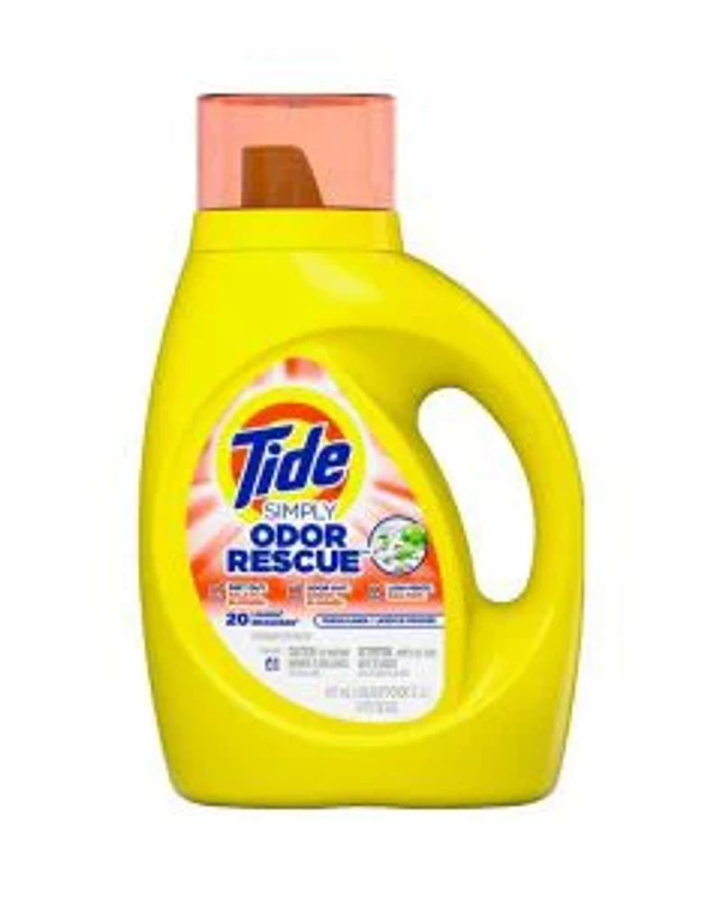 Tide Simply Odor Rescue Liquid Laundry Detergent, Fresh Linen - 20 loads | Hamilton Place
