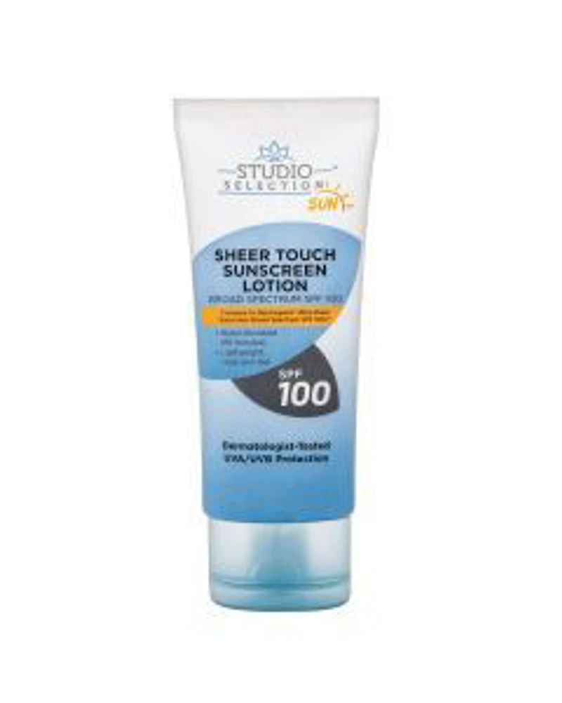 Studio Selection Sheer Touch SPF 100 Lotion, 3 oz | Hamilton Place