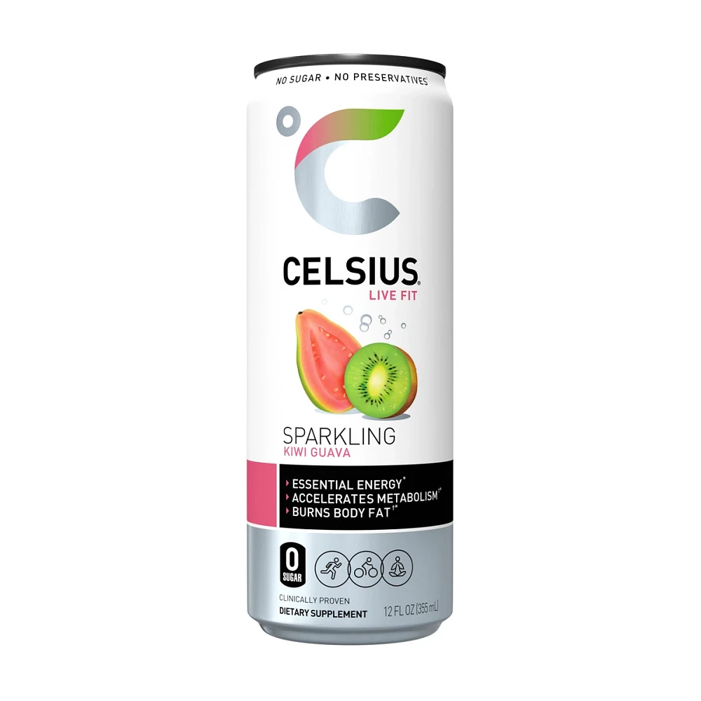 Celsius Sparkling Kiwi Guava Energy Drink , 12 fl. oz. | Hamilton Place