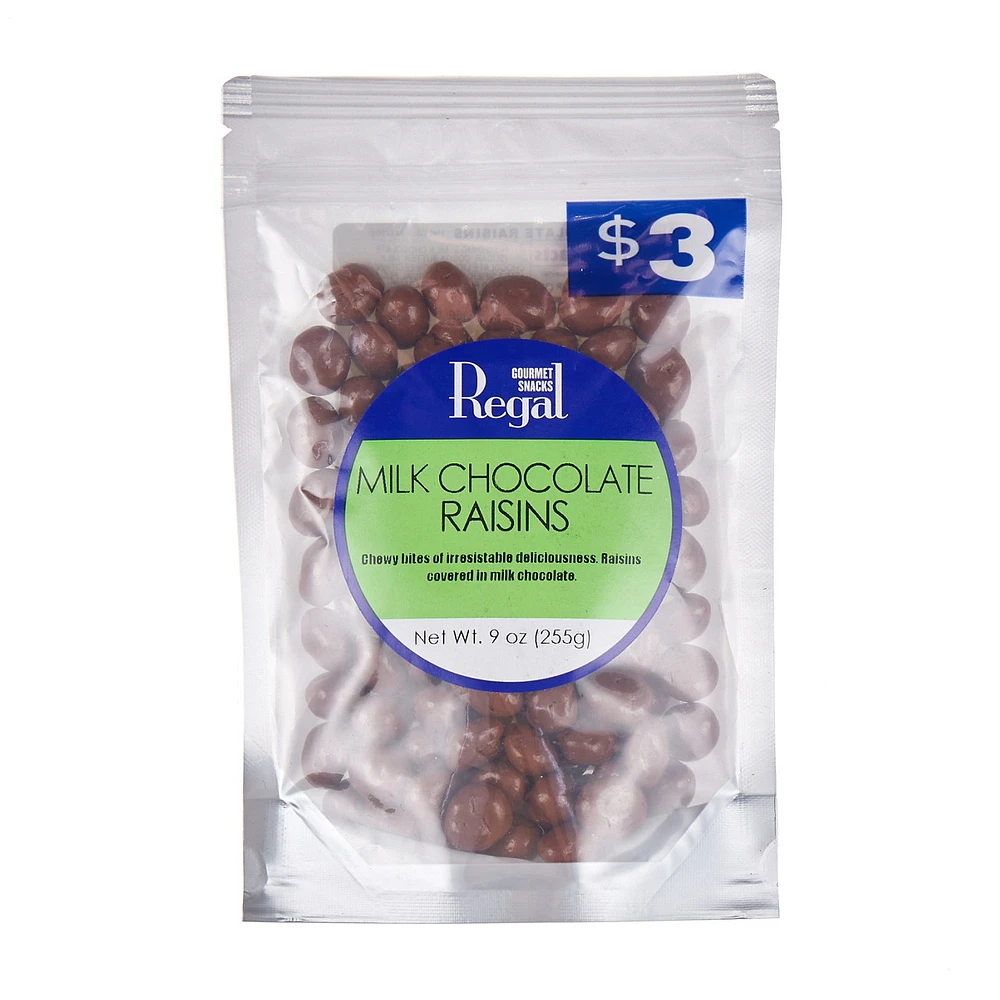 Regal Milk Chocolate Covered Raisins, 9 oz. | Hamilton Place