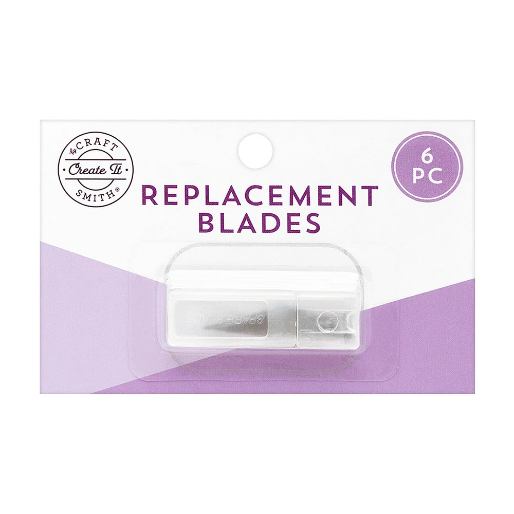 Craft Smith Create It Replacement Blades, 6 Pieces | Hamilton Place