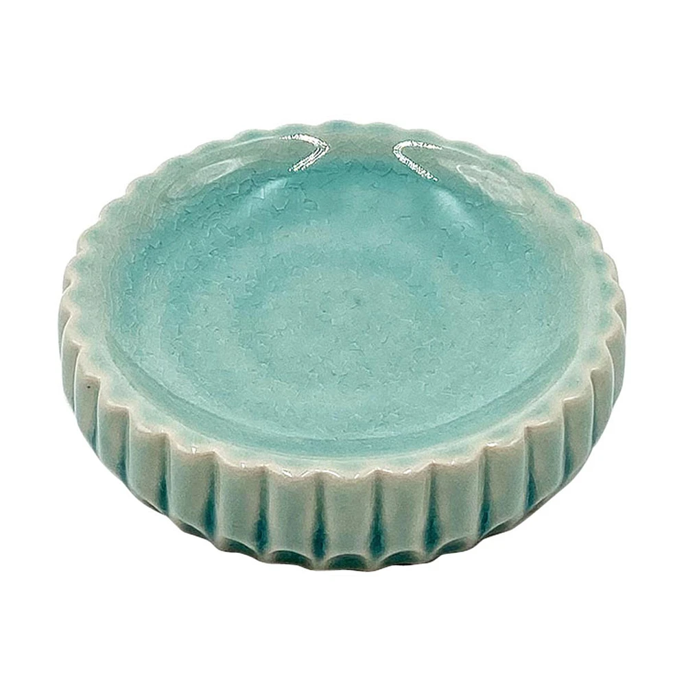 Popshelf Ceramic Soap Dish, Teal | Hamilton Place