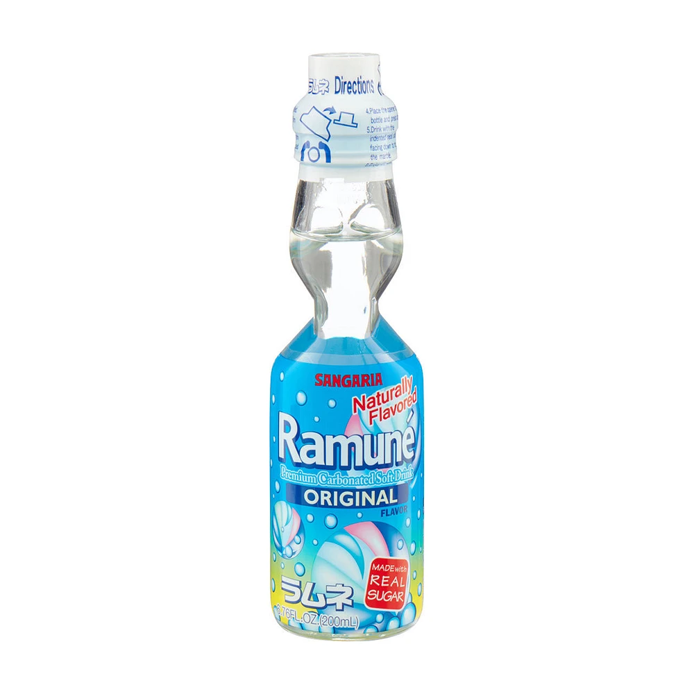 Popshelf Ramune Original-Flavor Premium Carbonated Soft Drink, 6.76 fl ...