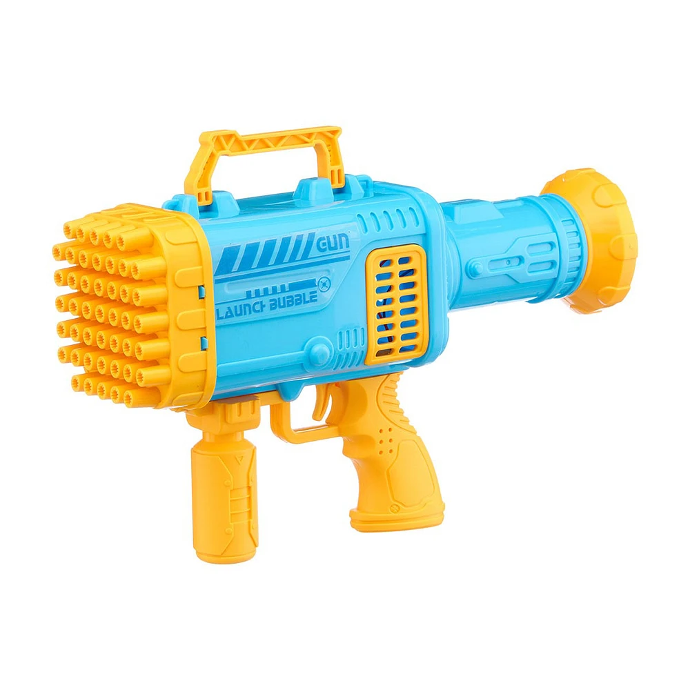 Popshelf Mega Bubble Blaster Machine Gun with Bubble Solution ...