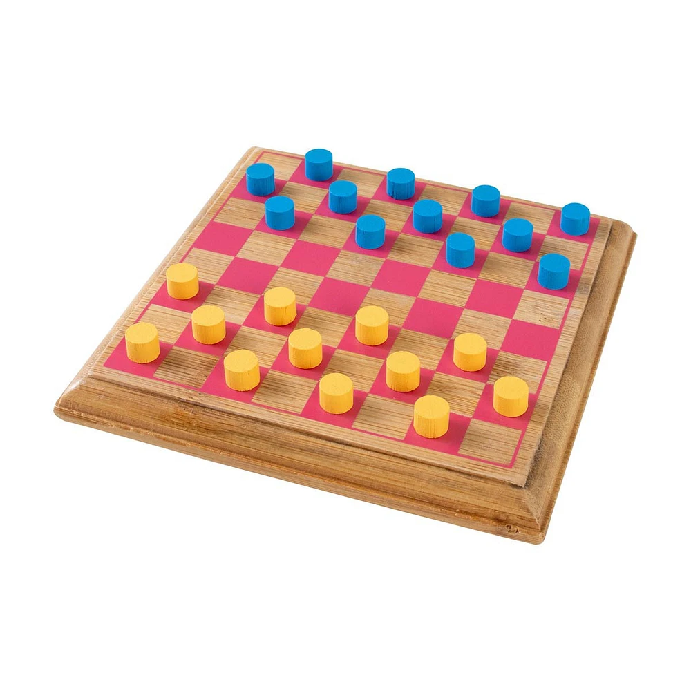 Popshelf Brain Candy Bamboo Checkers | Hamilton Place