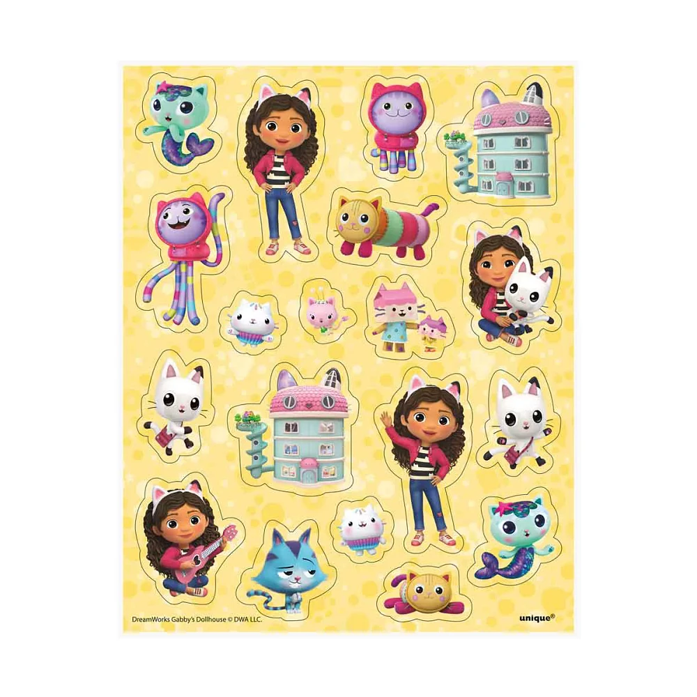 Unique Industries Gabby's Dollhouse Stickers | Hamilton Place