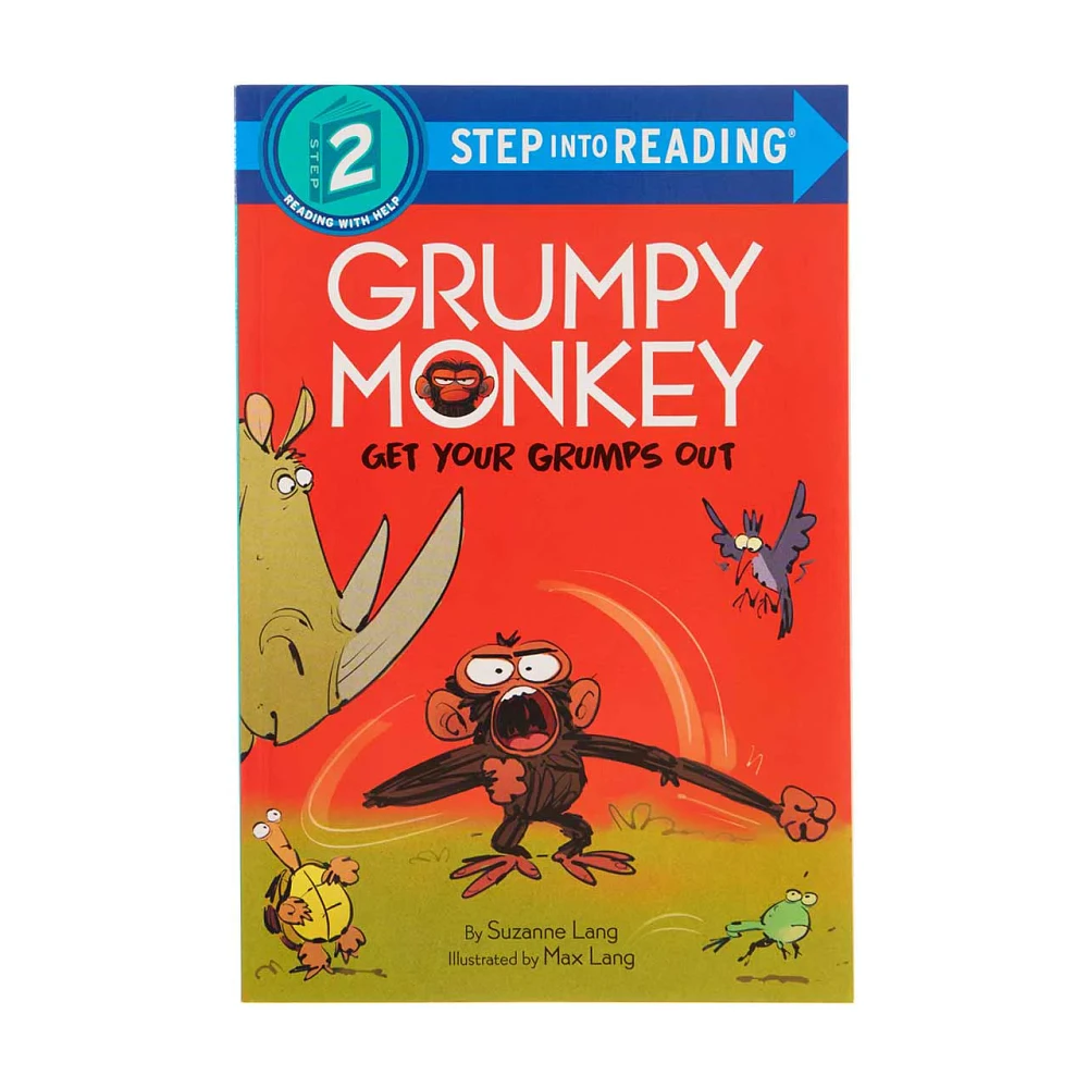 Popshelf Grumpy Monkey Step Into Reading Storybook | Hamilton Place
