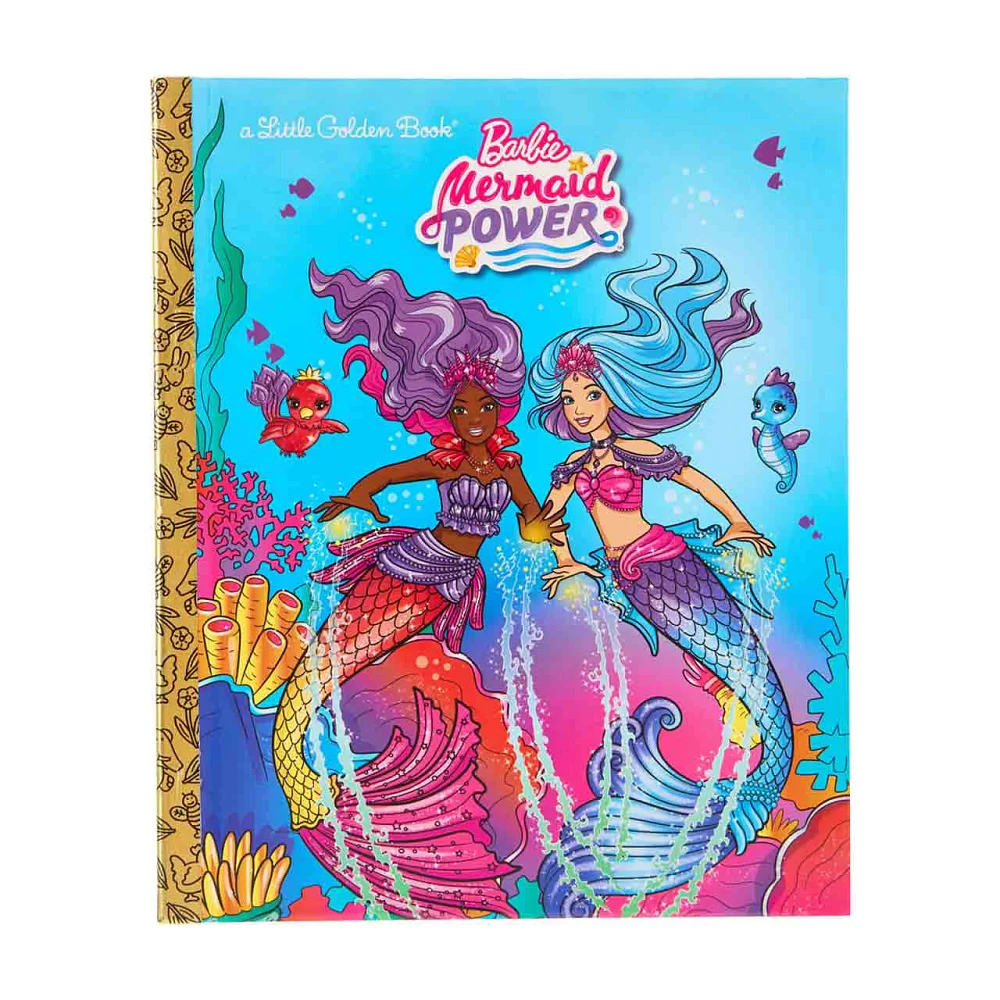 Barbie's Mermaid Power Children's a Little Golden Book Storybook ...