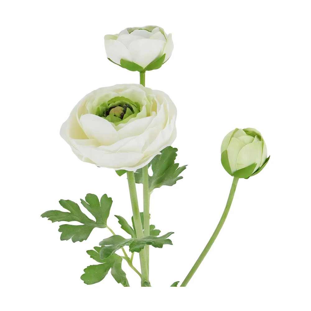 Popshelf Artificial Ranunculus Spray, White | Hamilton Place