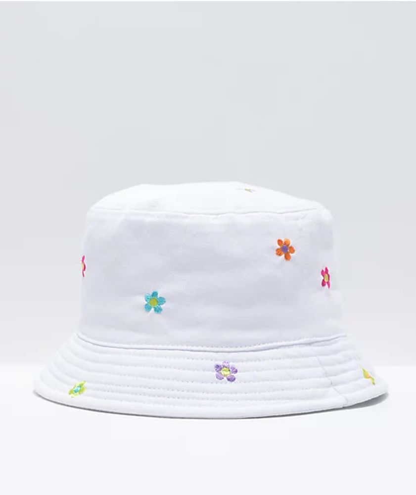 A-Lab Flower Embroidered Bucket Hat | Mall of America®