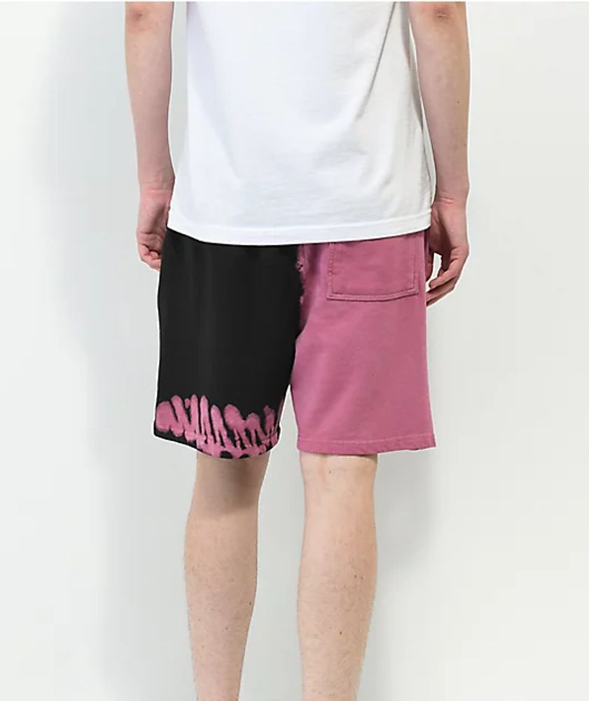 Broken Promises x Death Note Misa Split Tie Dye Sweat Shorts | Mall of ...