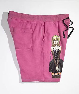 Broken Promises x Death Note Misa Split Tie Dye Sweat Shorts | Mall of ...