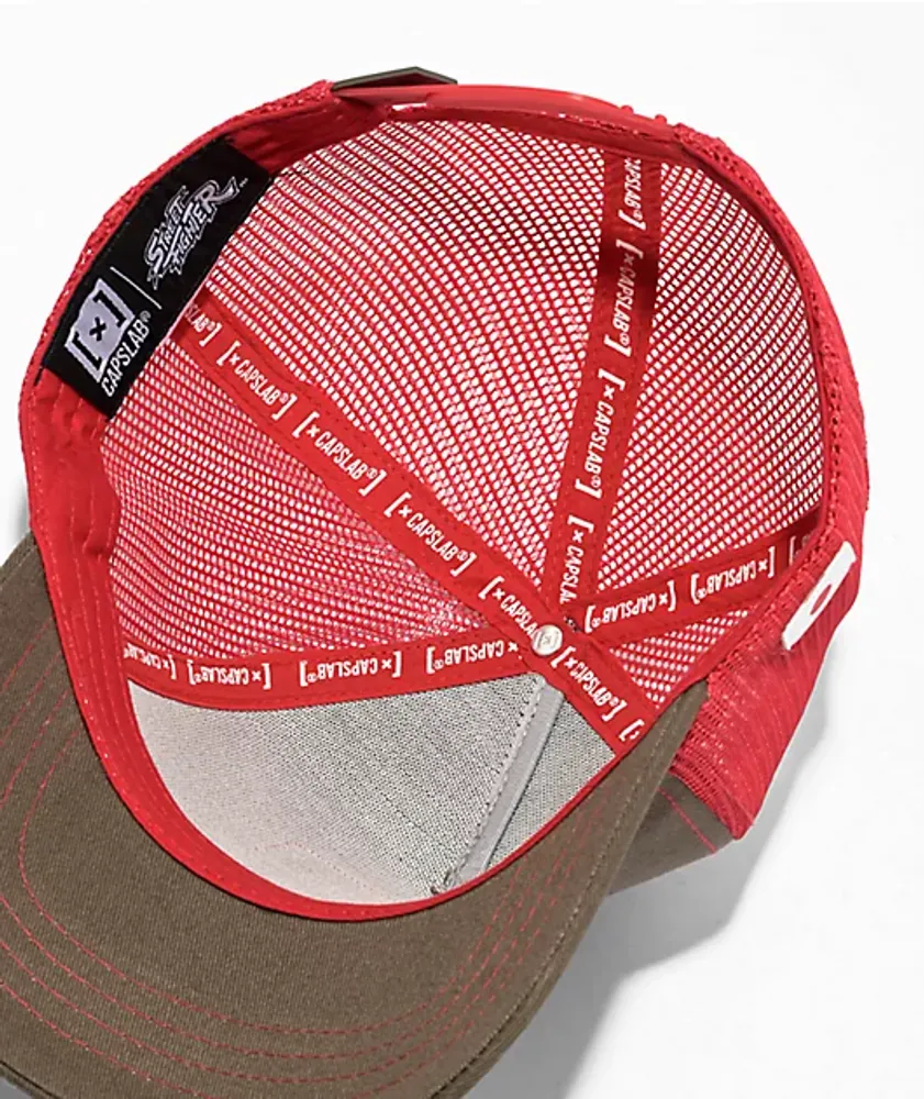 CAPSLAB x Street Fighter Ryu Red Trucker Hat | Mall of America®