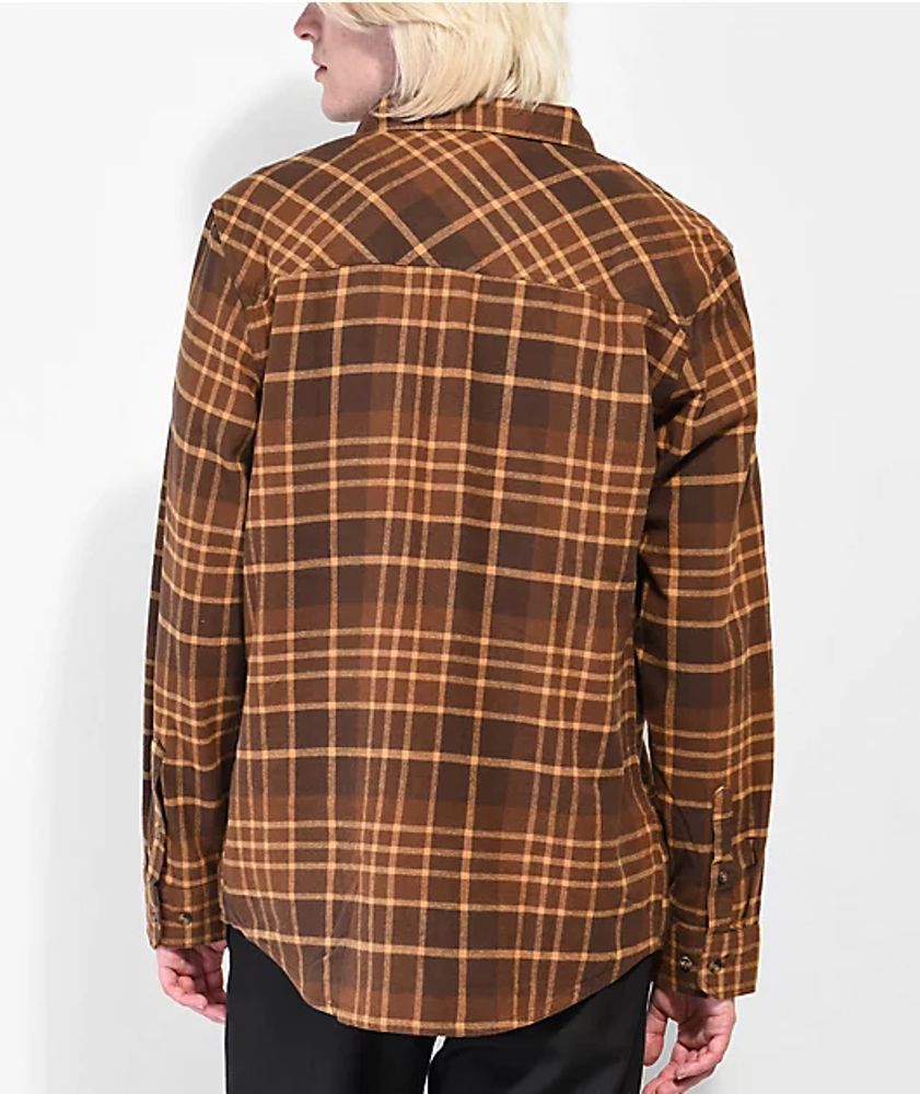 Coal Free Fall Brown Plaid Flannel Shirt | Mall of America®