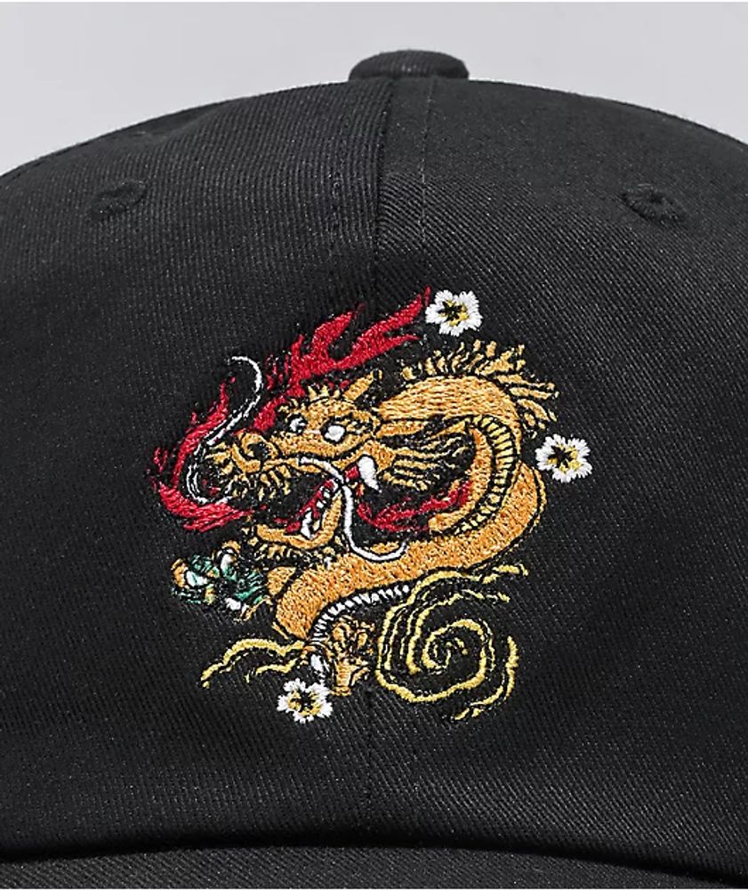 DGK Dynasty Black Strapback Hat | Mall of America®