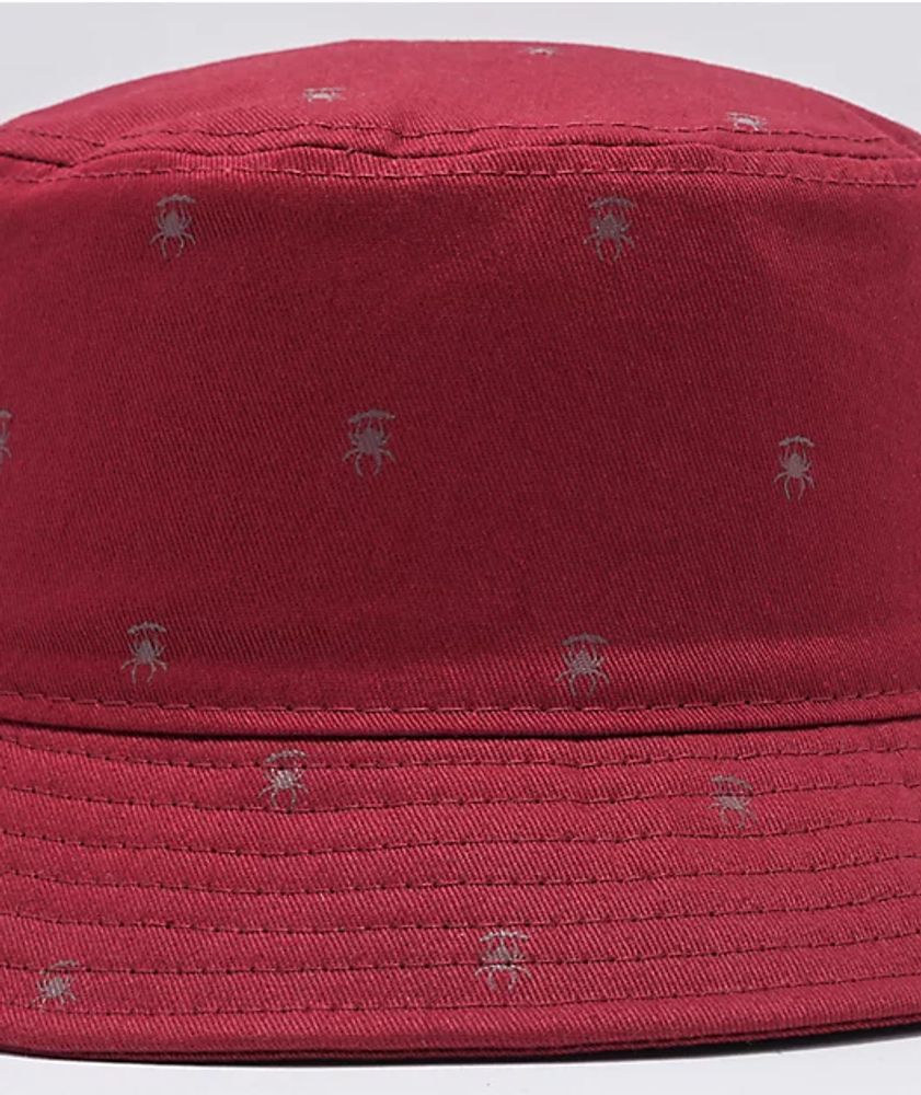 Deathworld Spider Maroon Bucket Hat | Mall of America®