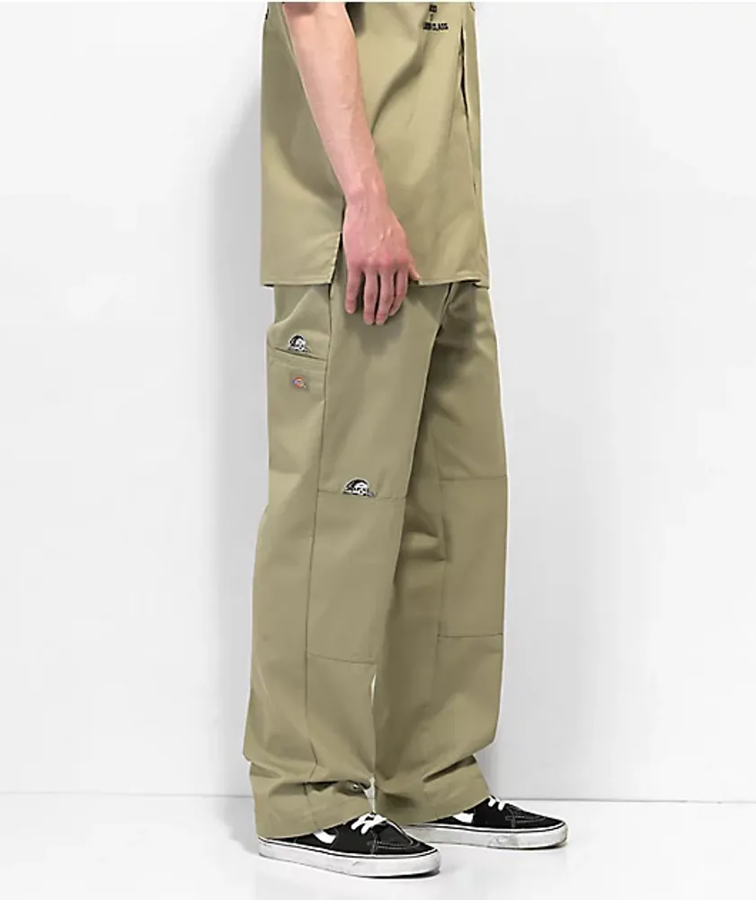 Dickies x Lurking Class by Sketchy Tank Taupe Double Knee Skate Pants ...