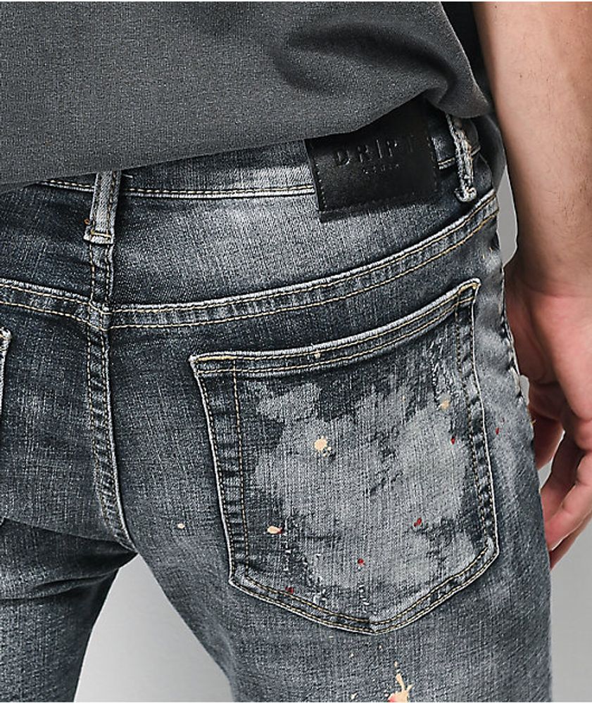 Dript Denim D.081 Paint Splatter Skinny Jeans | Mall of America®