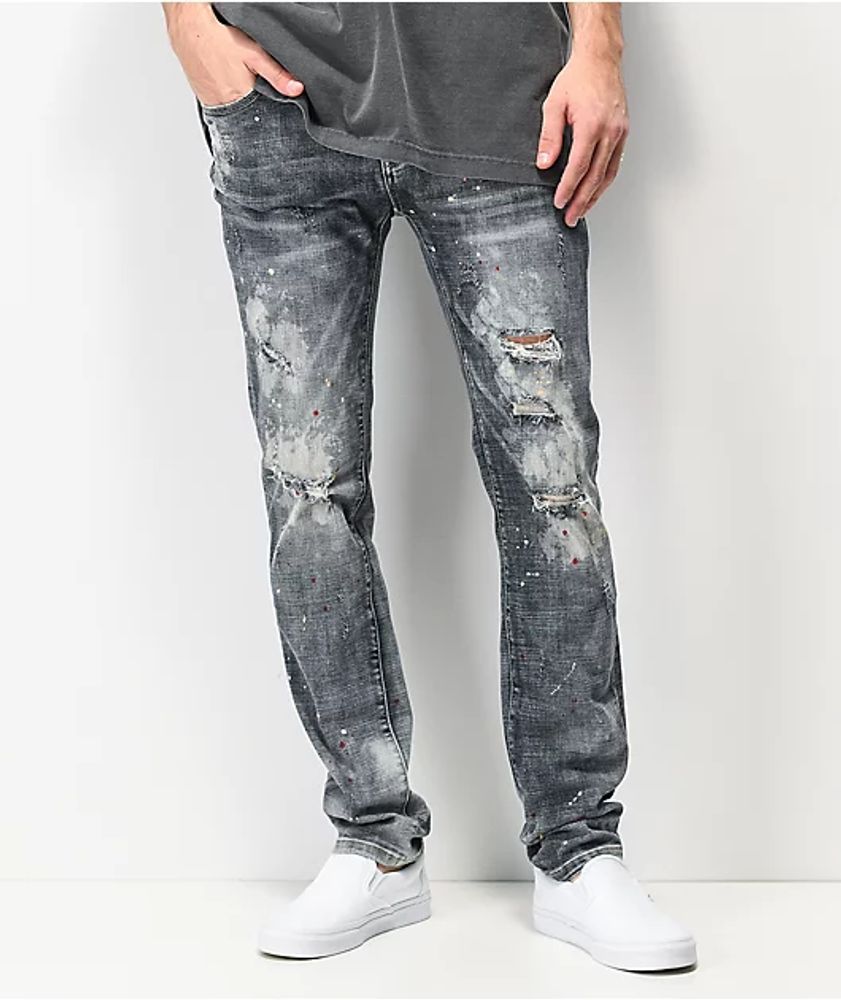 Dript Denim D.081 Paint Splatter Skinny Jeans | Mall of America®