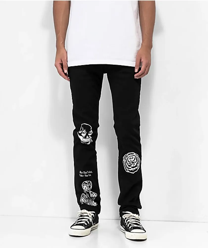 Dript Denim Tattoo Black Jeans | Mall of America®