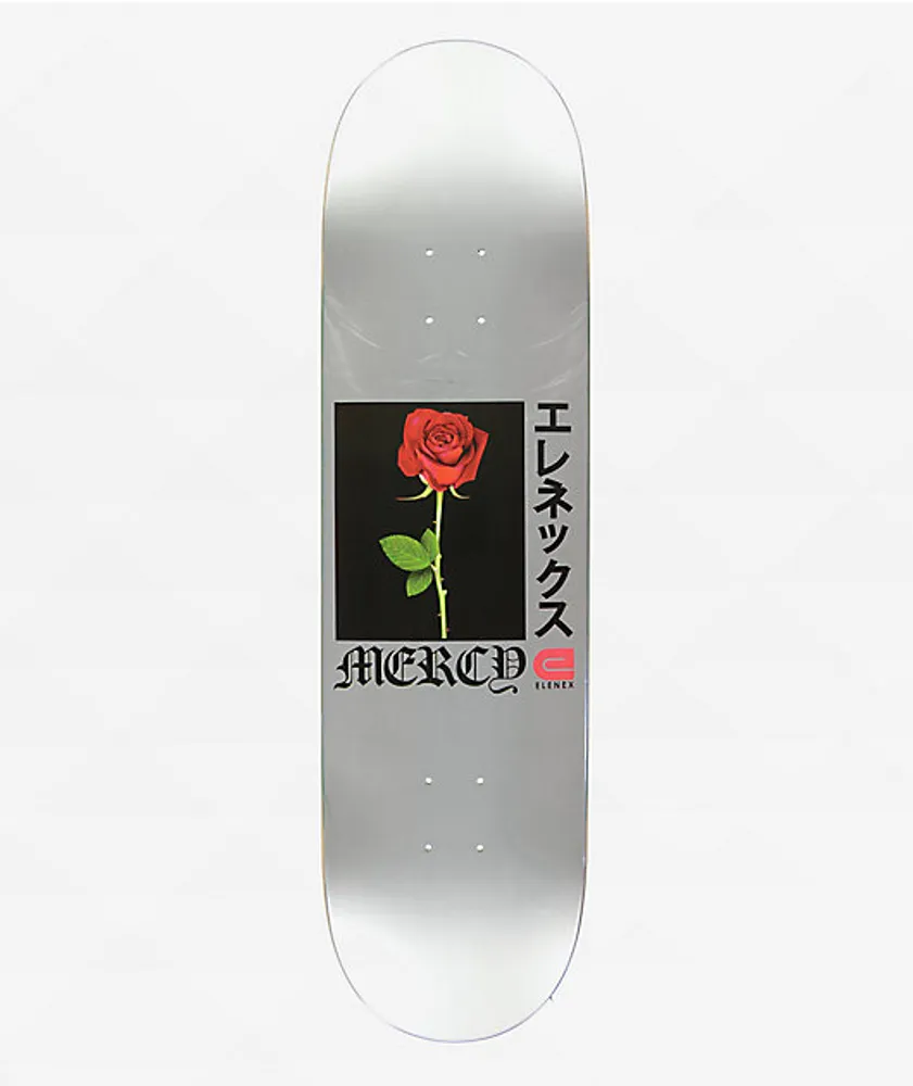 Zumiez Elenex Mercy Rose Silver Foil 8.5" Skateboard Deck | Mall of America®