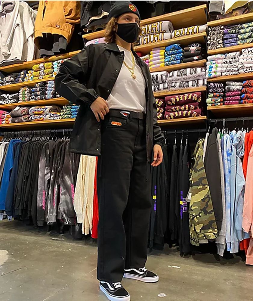 Empyre Loose Fit Black Denim Skate Jeans | Mall of America®
